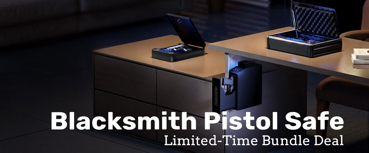 Blacksmith Pistol Safe: Limited-Time Bundle Deal - Blacksmith
