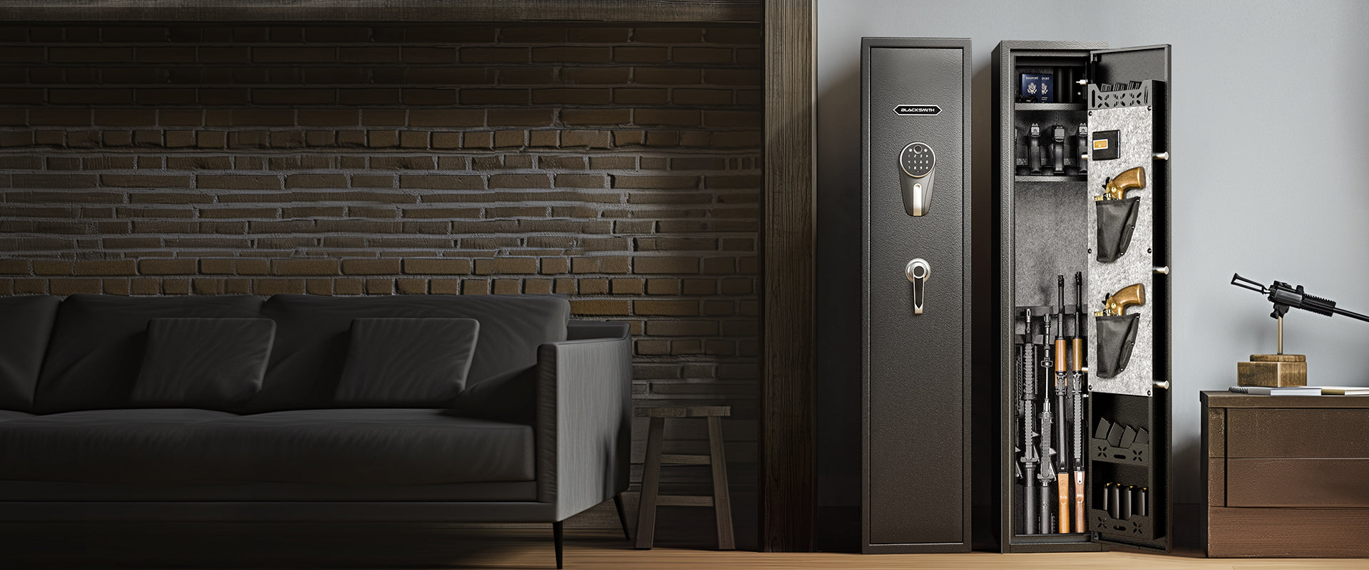 Safe Storage and Quick Access in Home Defense - Blacksmith
