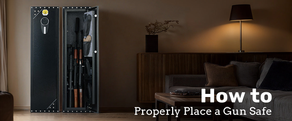 How to Properly Place a Gun Safe - Blacksmith