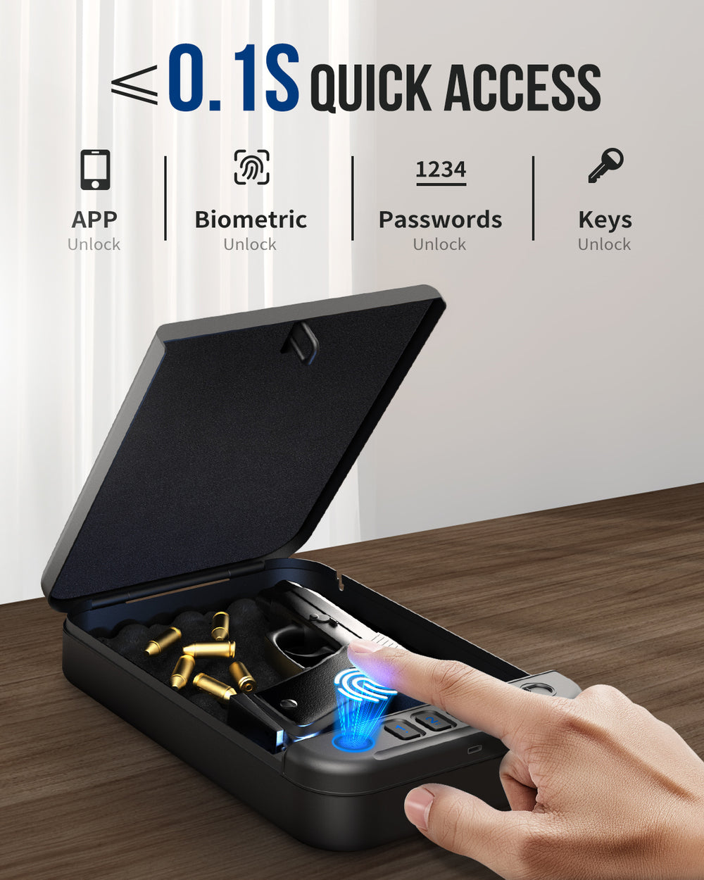 Portable Gun Safes - Blacksmith