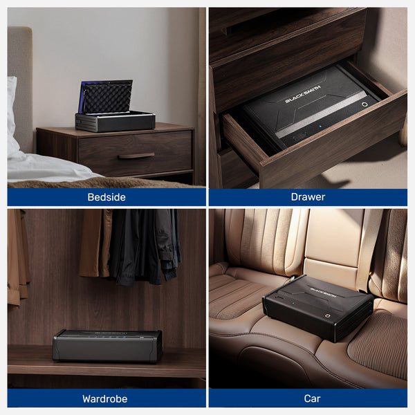 Bedside Gun Safes - Blacksmith