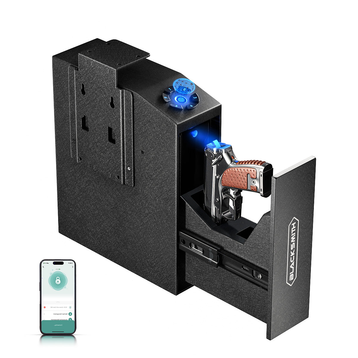 Pistol safe store
